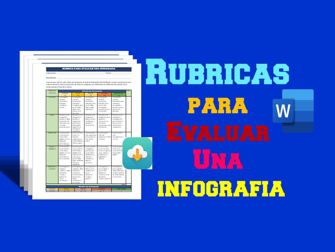 Rúbrica Para Evaluar Una Infografía Docentes Al Dia Djf 9042